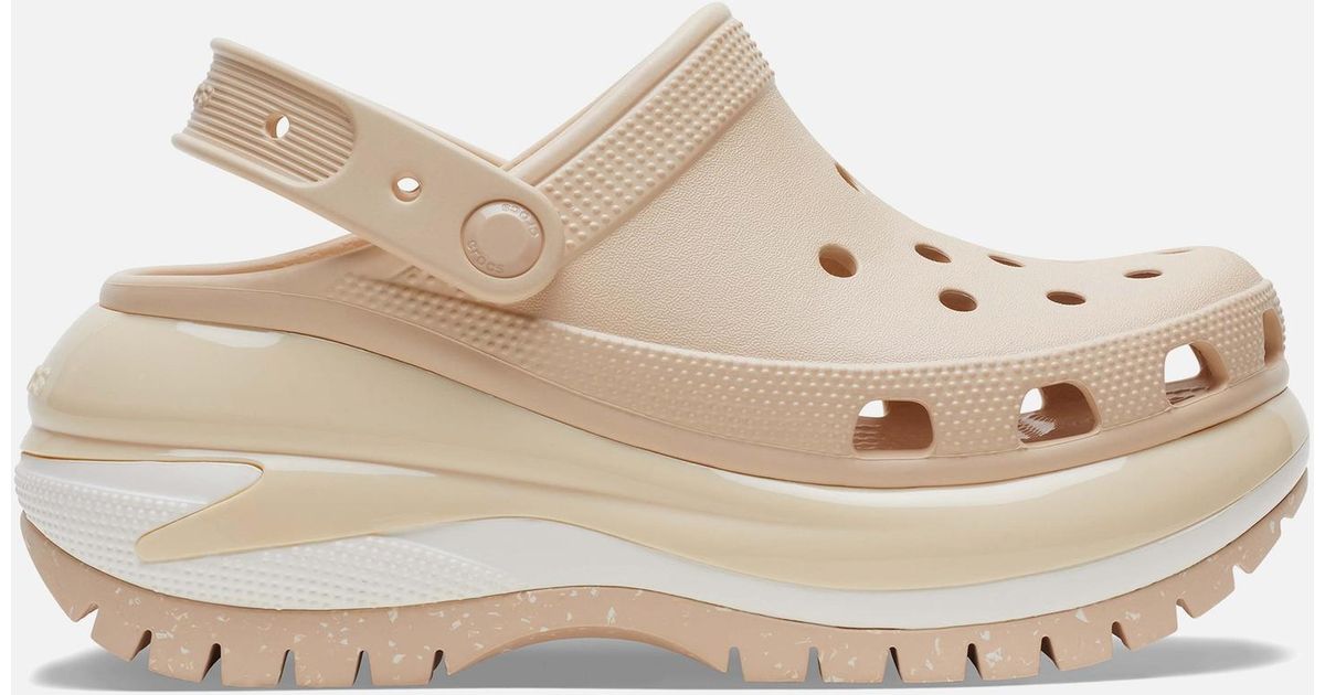 Crocs™ (Wmns) Classic Mega Crush Clog 'Chai Multi' in Natural | Lyst UK