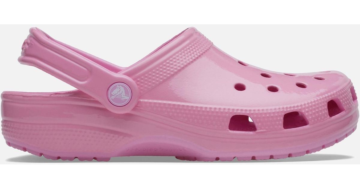 Crocs™ Classic High Shine Croslite Clogs in Purple | Lyst Australia