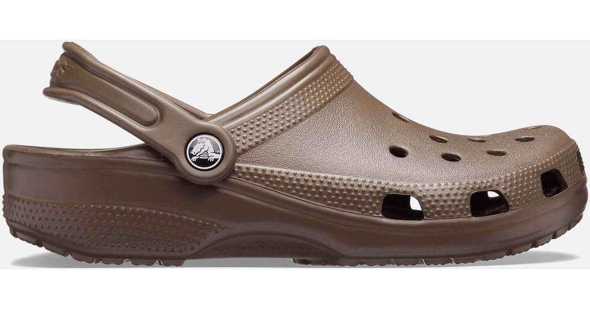 Crocs™ Classic Clogs in Brown | Lyst
