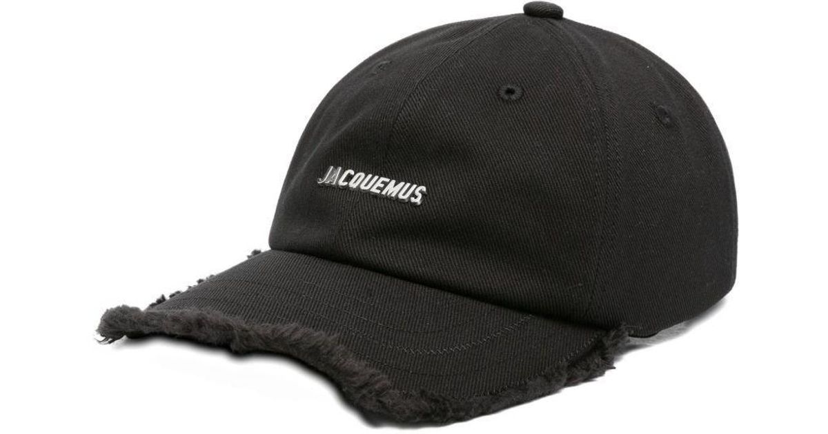 Jacquemus La Casquette Artichaut Baseball Cap in Black | Lyst