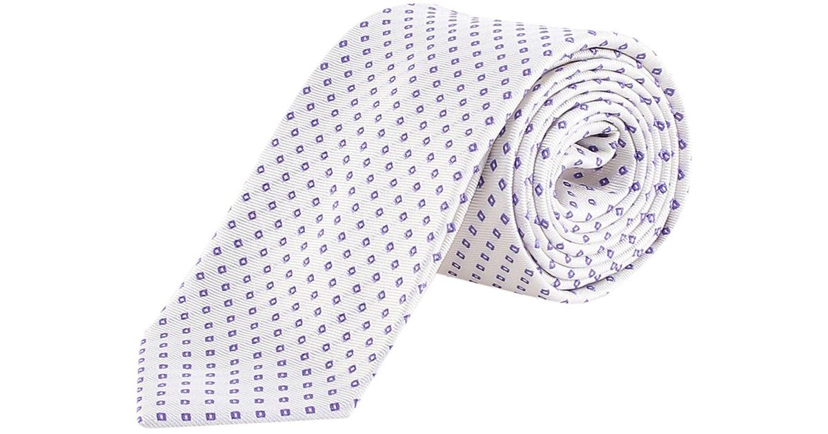 Nicky Tie in White | Lyst