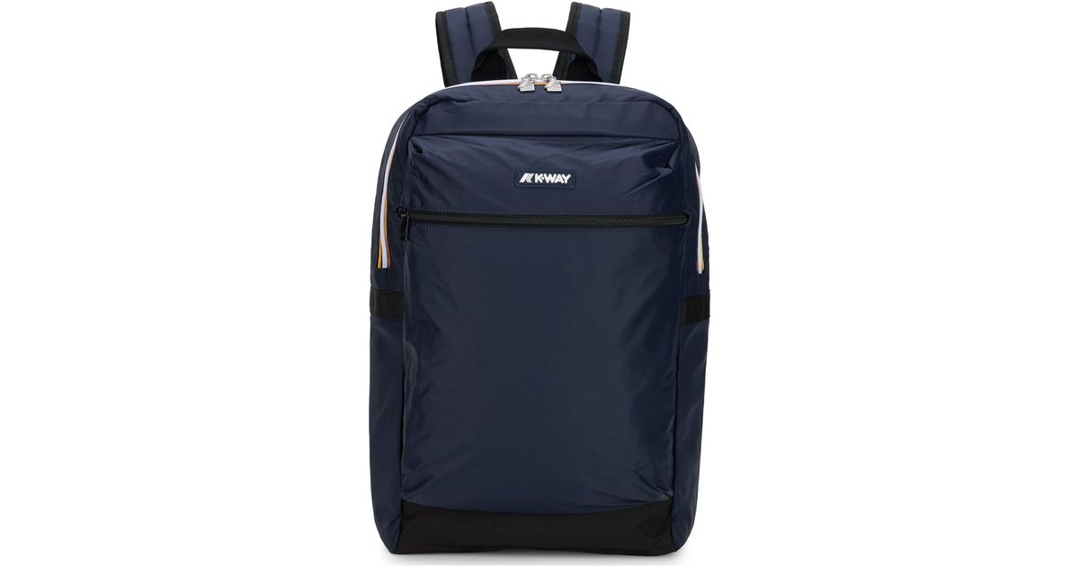 K-Way Small Backpack Laon in Blue for Men | Lyst