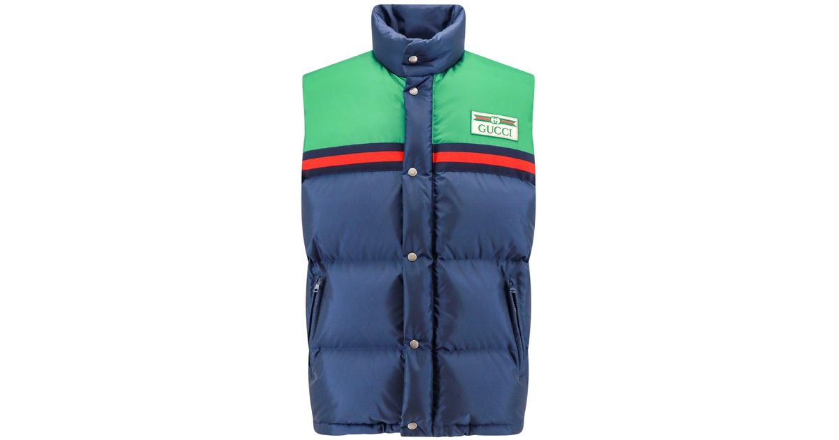 Gucci Jacket in Blue | Lyst