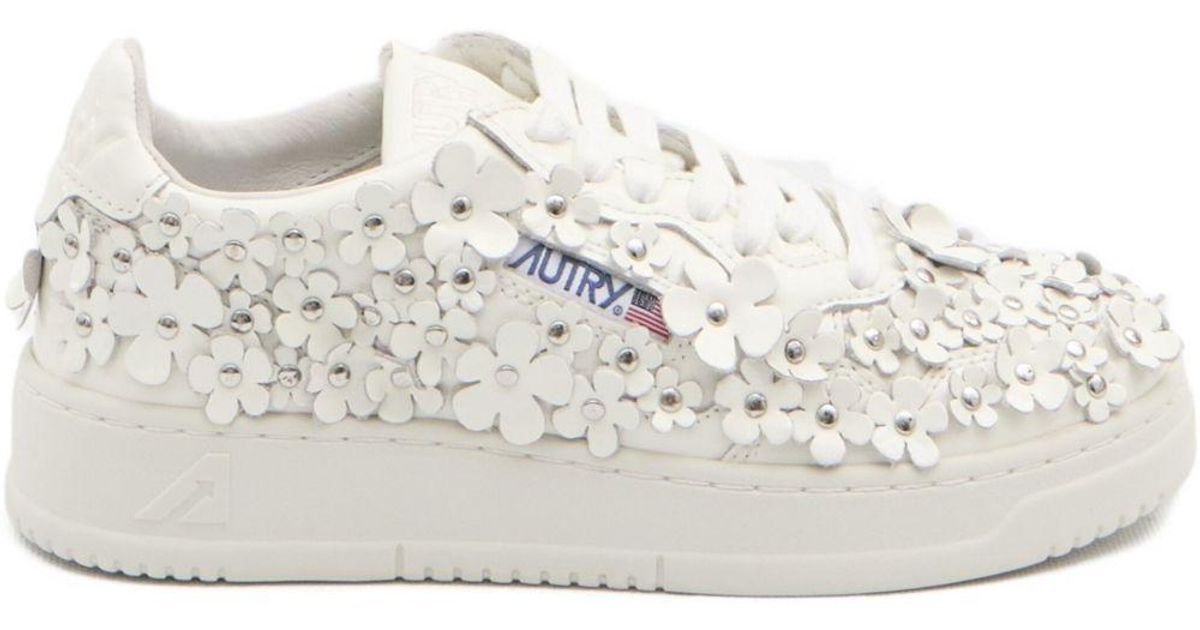 AUTRY BLOOM Sneakers in White | Lyst