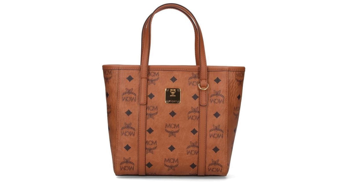 MCM Bags in Brown | Lyst