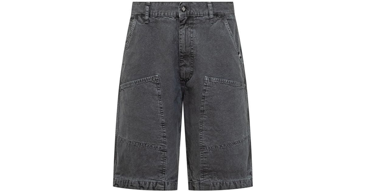 AMISH Super Knee Bermuda Pants in Gray for Men | Lyst