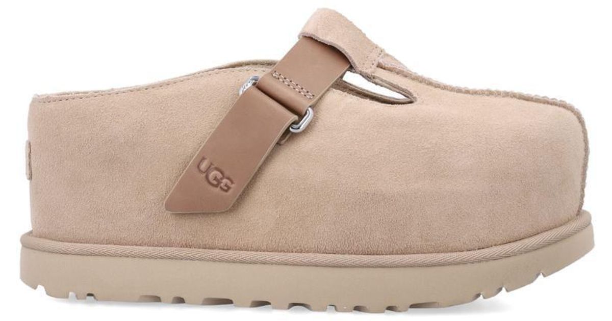 UGG Goldenstar Hi Clog in Natural | Lyst