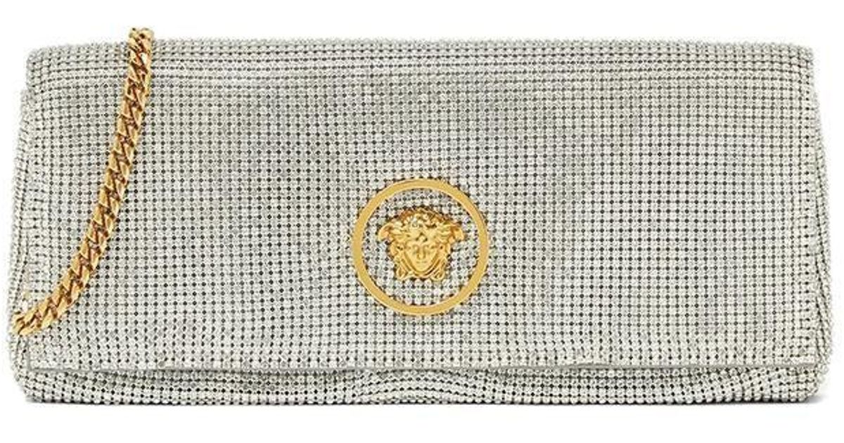 Versace Bags in Gray | Lyst