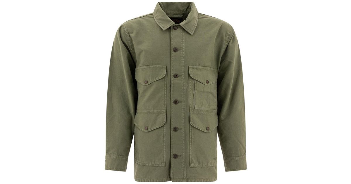 Filson Field Cruiser (Reverse Sateen) in Green for Men | Lyst