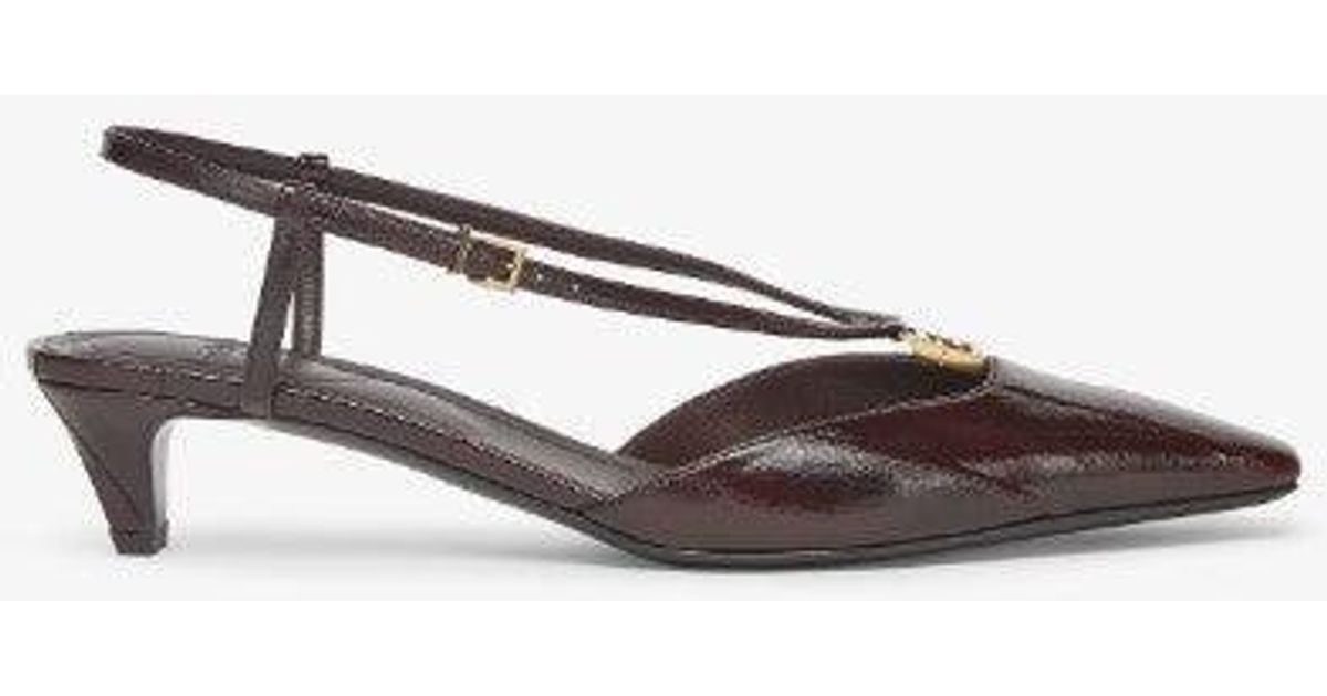Fendi Heels in Brown | Lyst