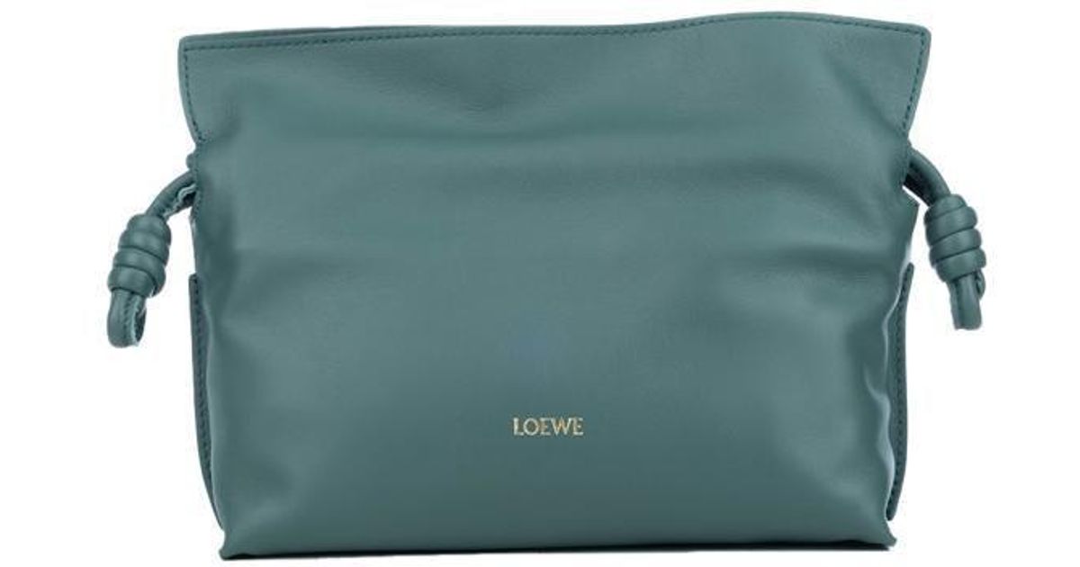 Loewe Clutch in Green | Lyst