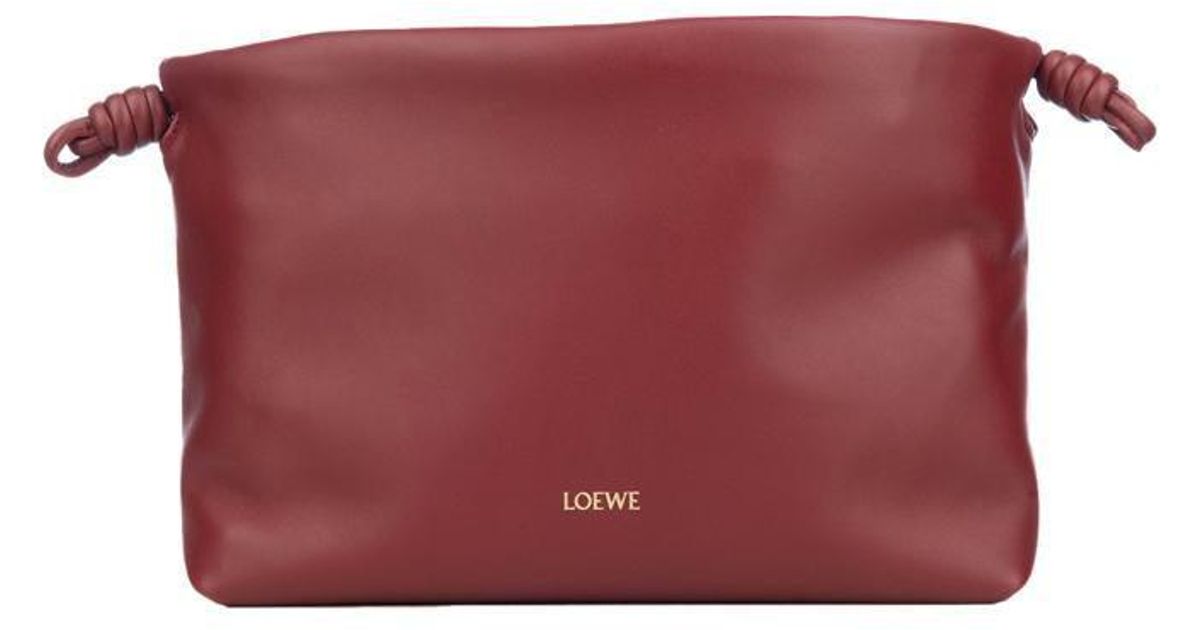 Loewe Clutch in Red | Lyst