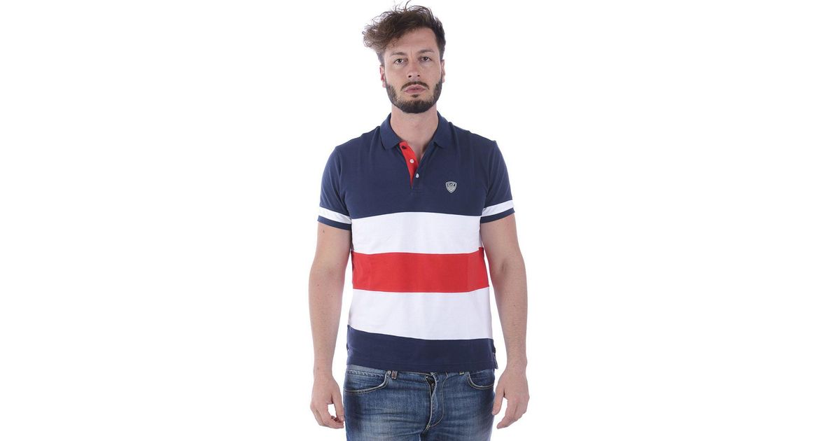 EA7 Topwear in Blue for Men | Lyst