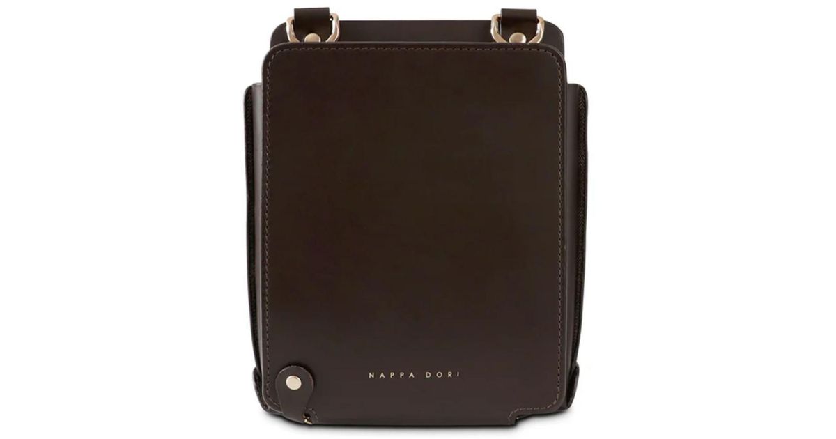 Nappa Dori "Sepoy" Buckler Sling Bag Bags in Brown for Men | Lyst