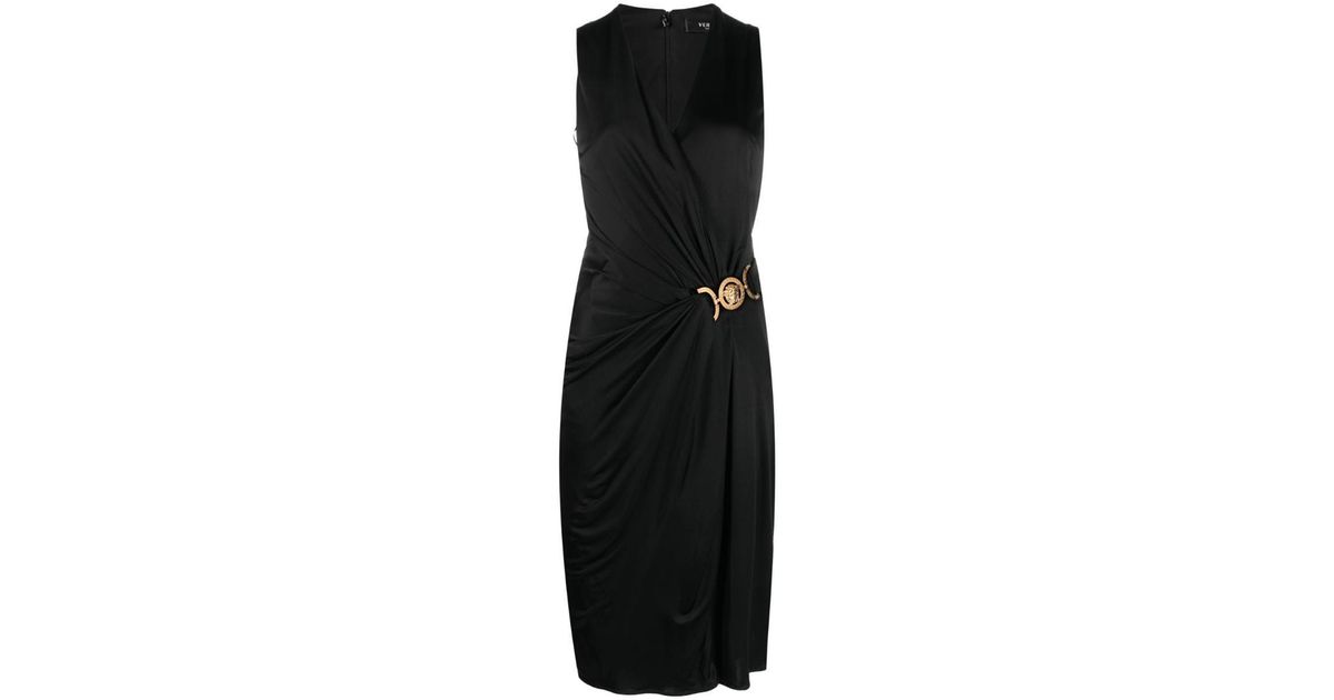 Versace Dresses in Black | Lyst