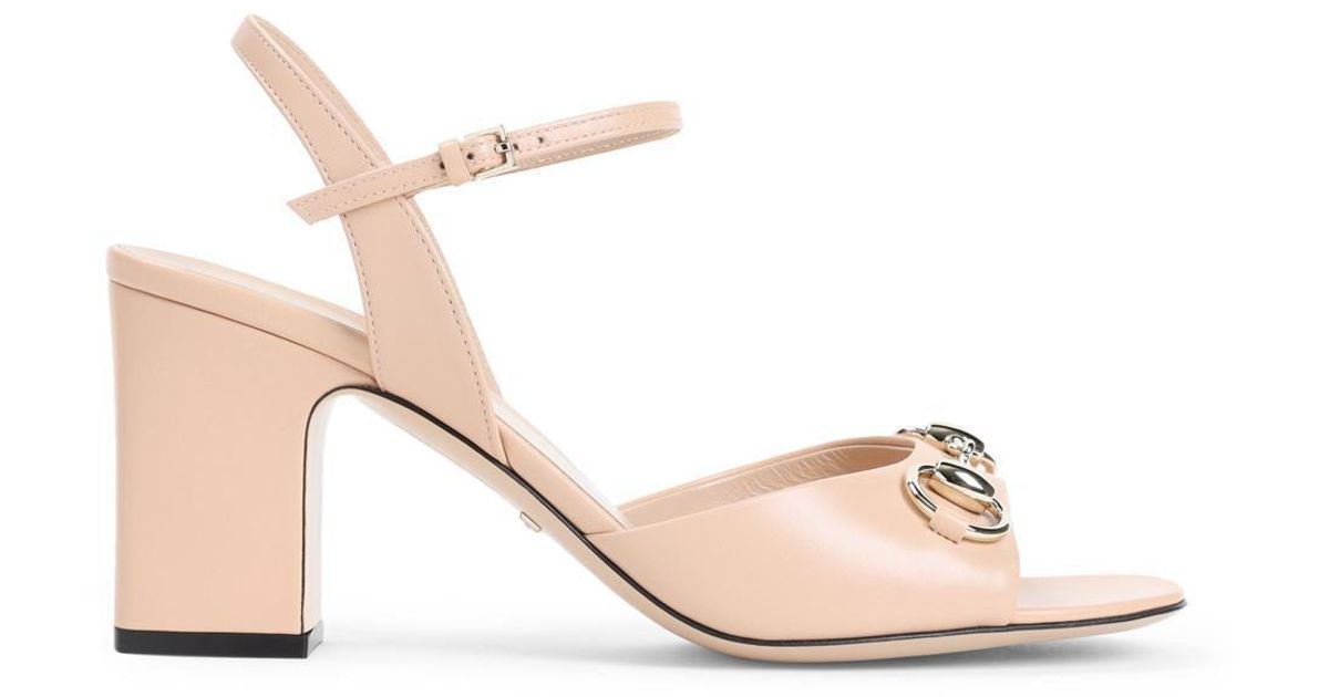 Gucci Sandals in Pink | Lyst