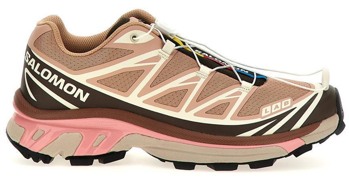 Salomon 'Xt-6' Sneakers in Pink | Lyst
