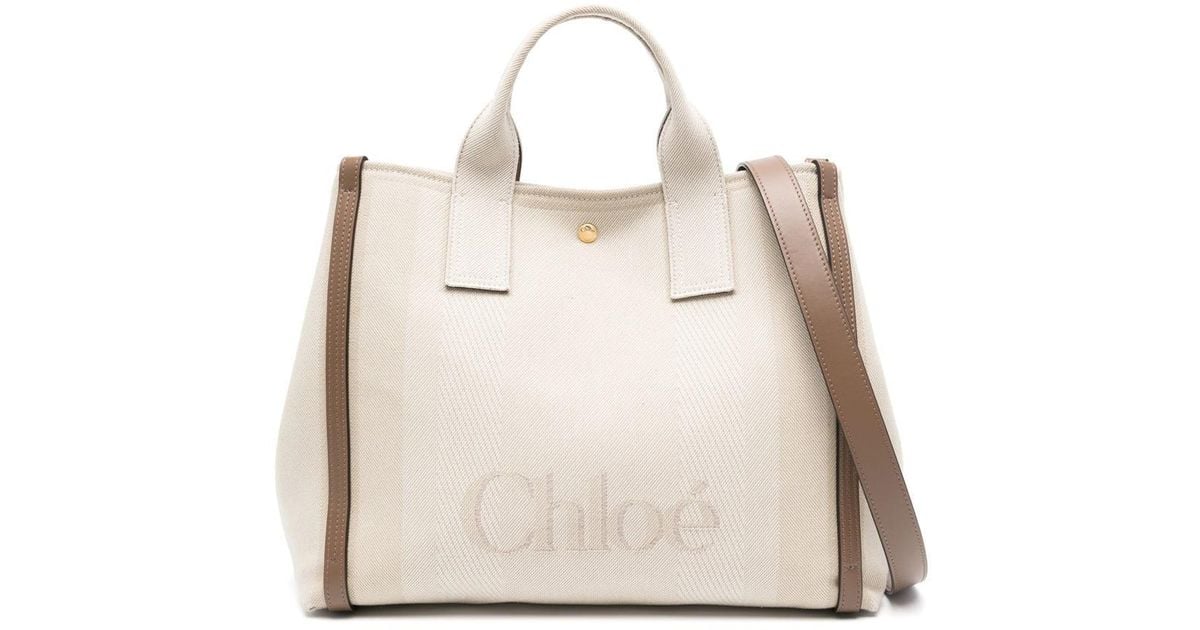Chloé Bags in Natural | Lyst
