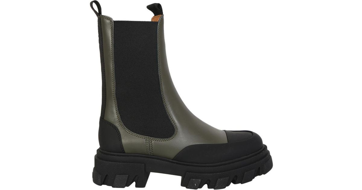 Ganni Boots in Black | Lyst