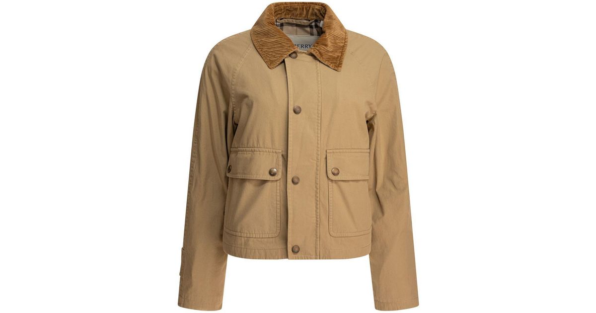 Burberry Jackets in Brown | Lyst