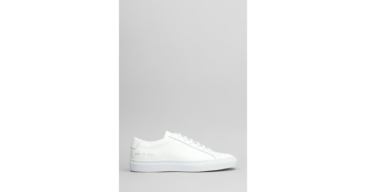 Common Projects Original Achilles Sneakers in White | Lyst