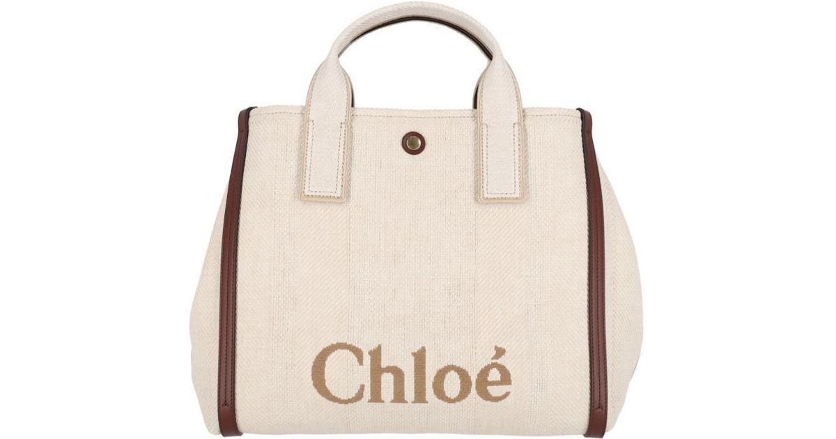Chloé Bags in Natural | Lyst