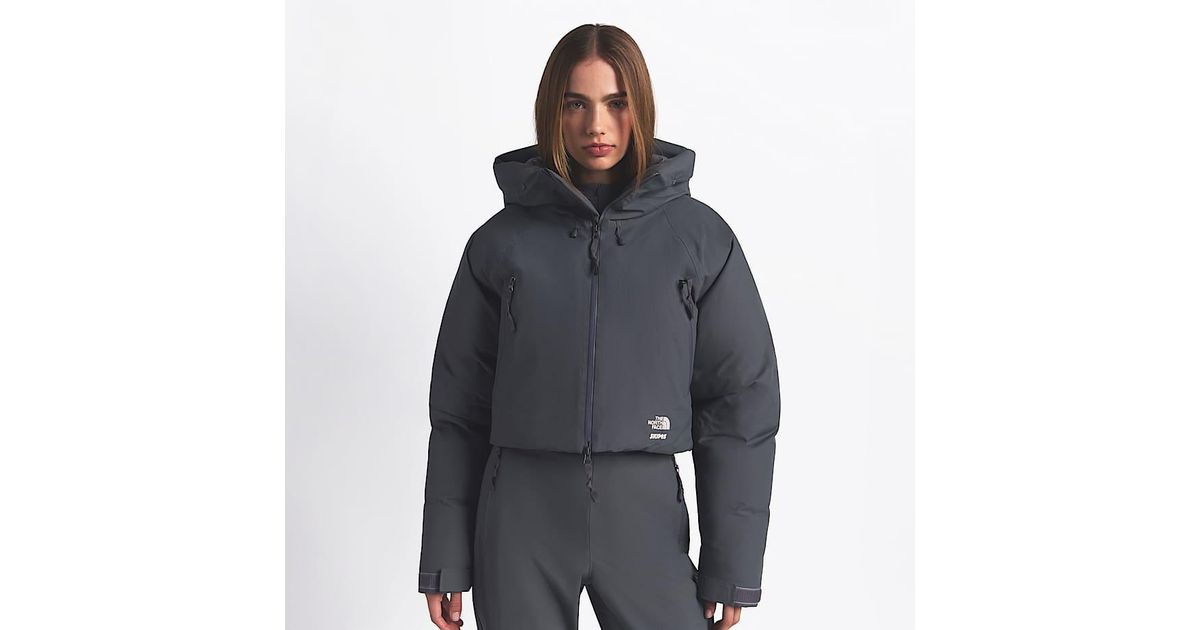 The North Face X Skims Insulated Shell Jacket in Grey | Lyst UK