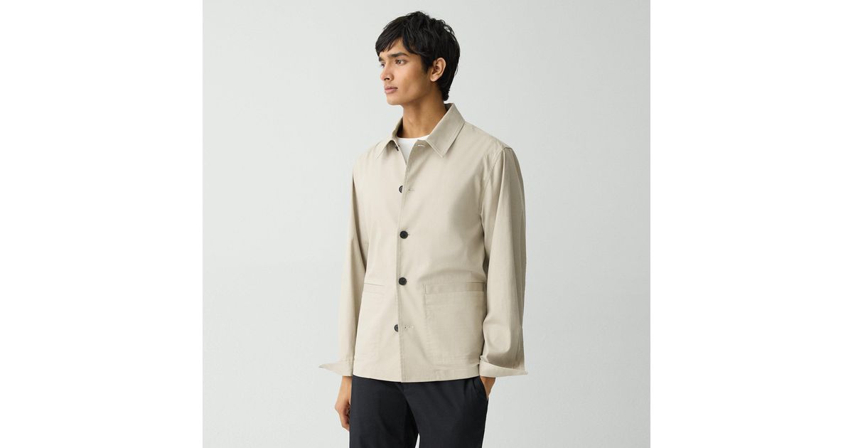 Theory Chore Coat in Natural for Men | Lyst