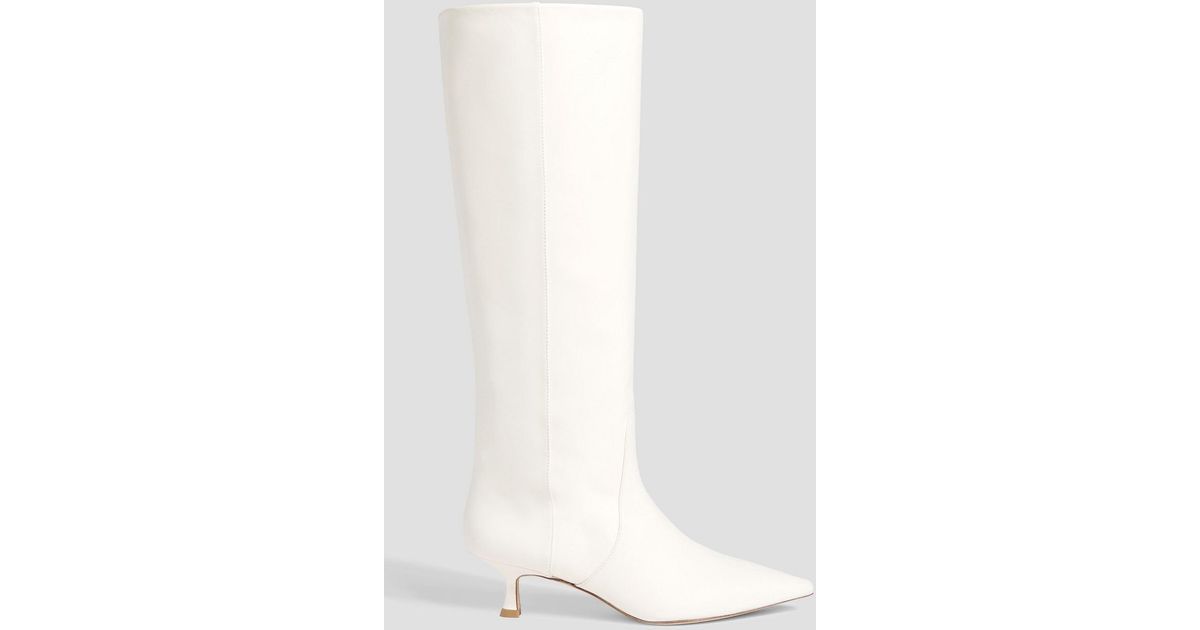 Stuart Weitzman White Boots