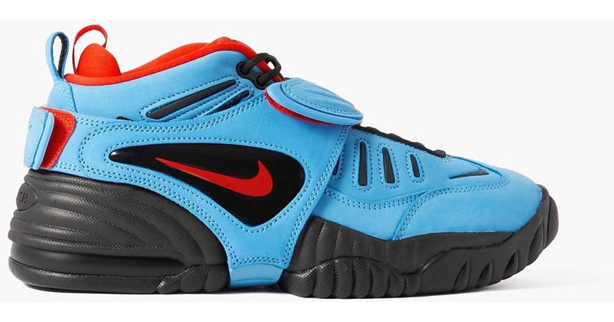 Nike Ambush Air Adjust Force Sp Rubber-trimmed Suede Sneakers in Blue ...