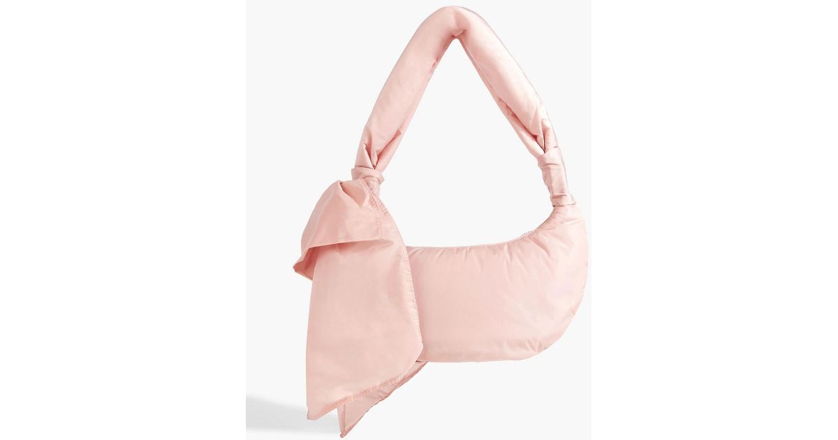 Red(V) Bow-embellished Padded Shell Shoulder Bag in Pink | Lyst