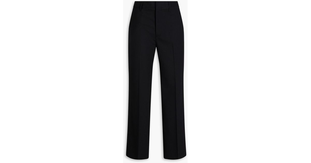 Rag & Bone Butler Wool-Blend Twill Pants in Black for Men | Lyst UK