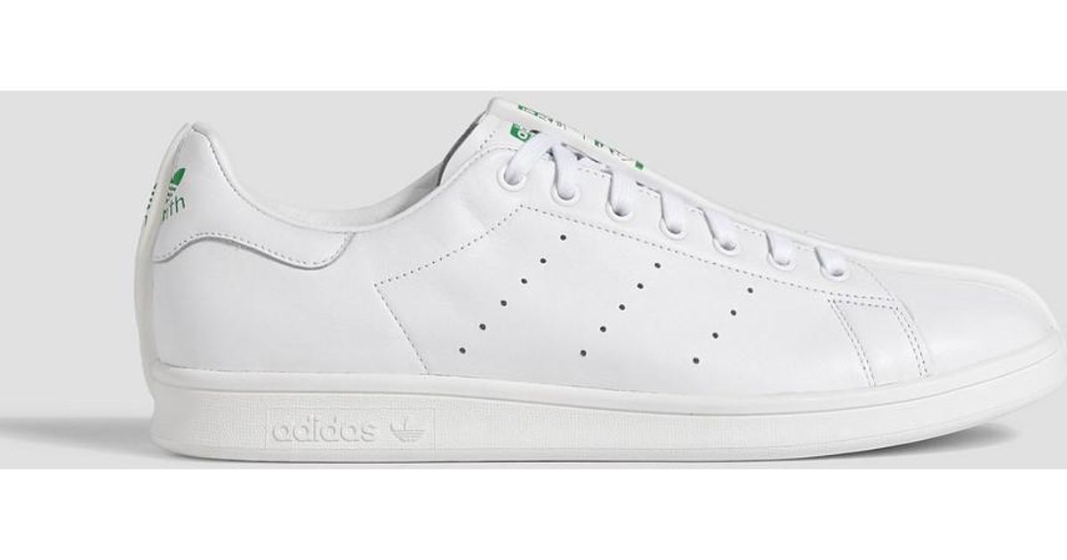 adidas Originals Split Cg Stan Smith Rubber-trimmed Leather Sneakers in ...
