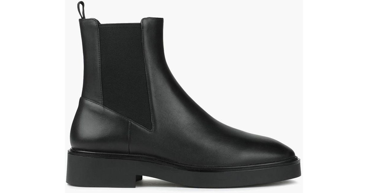 Stuart Weitzman Henley Leather Chelsea Boots in Black | Lyst UK