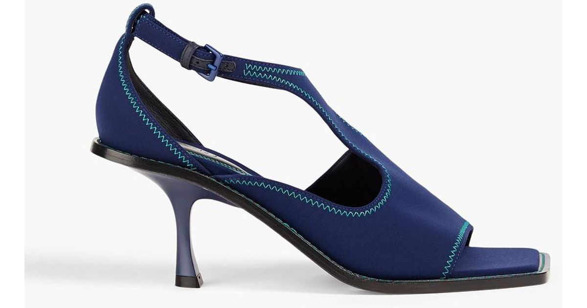 Zimmermann Scuba Sandals in Blue | Lyst