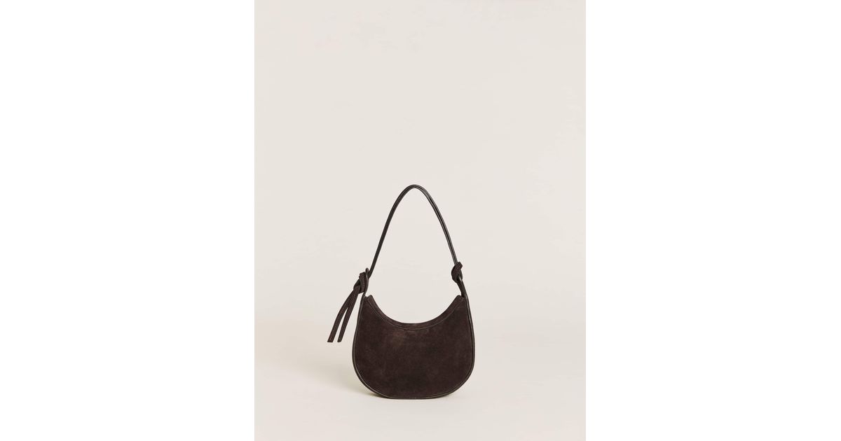 Reformation Mini Rosetta Shoulder Bag in Natural | Lyst
