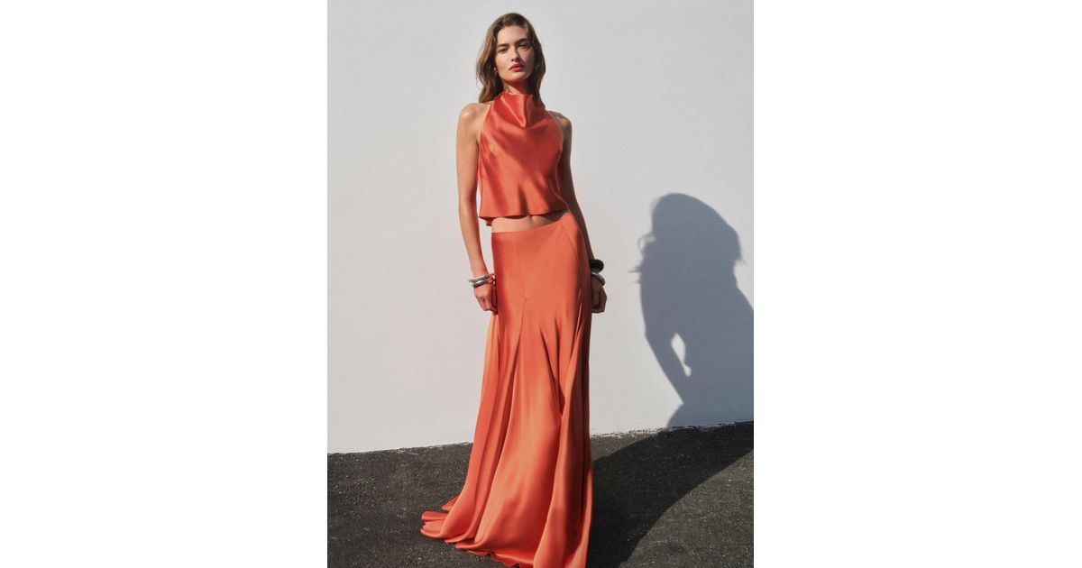 Reformation Sera Silk Two Piece 6 | Lyst