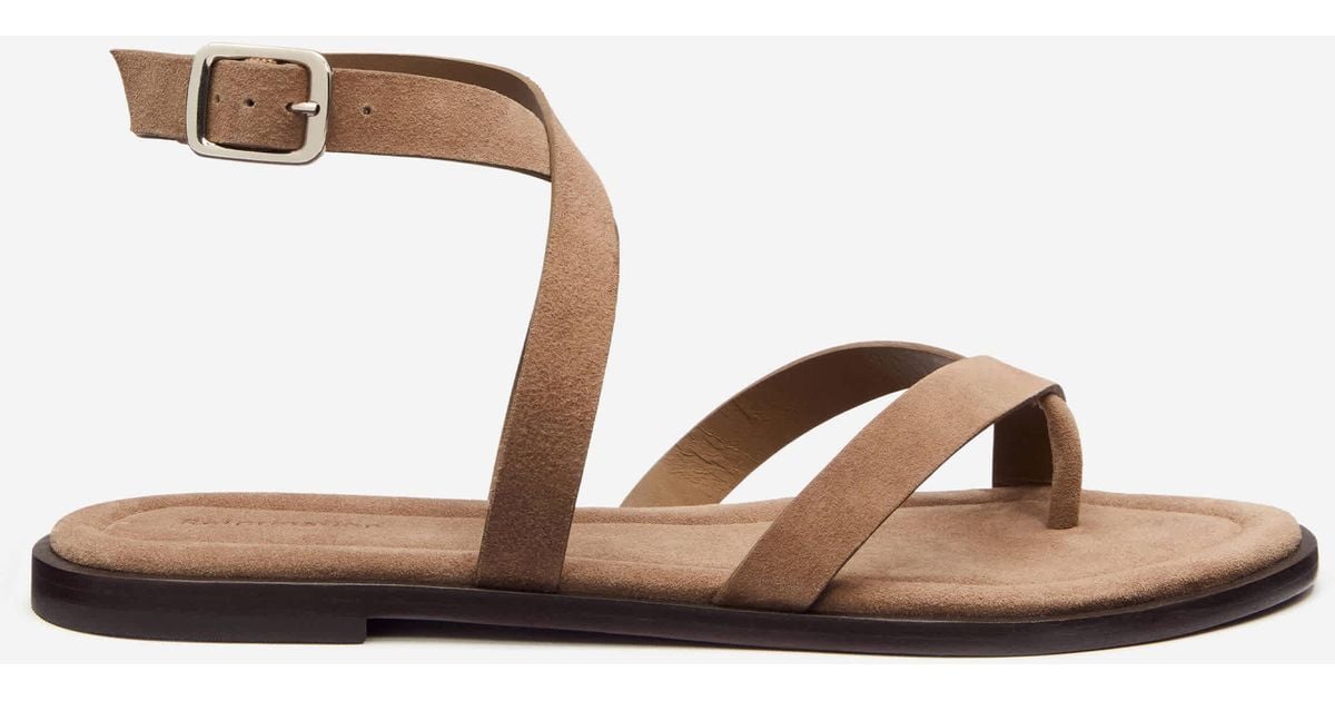 Reformation Jane Flat Sandal 5 | Lyst