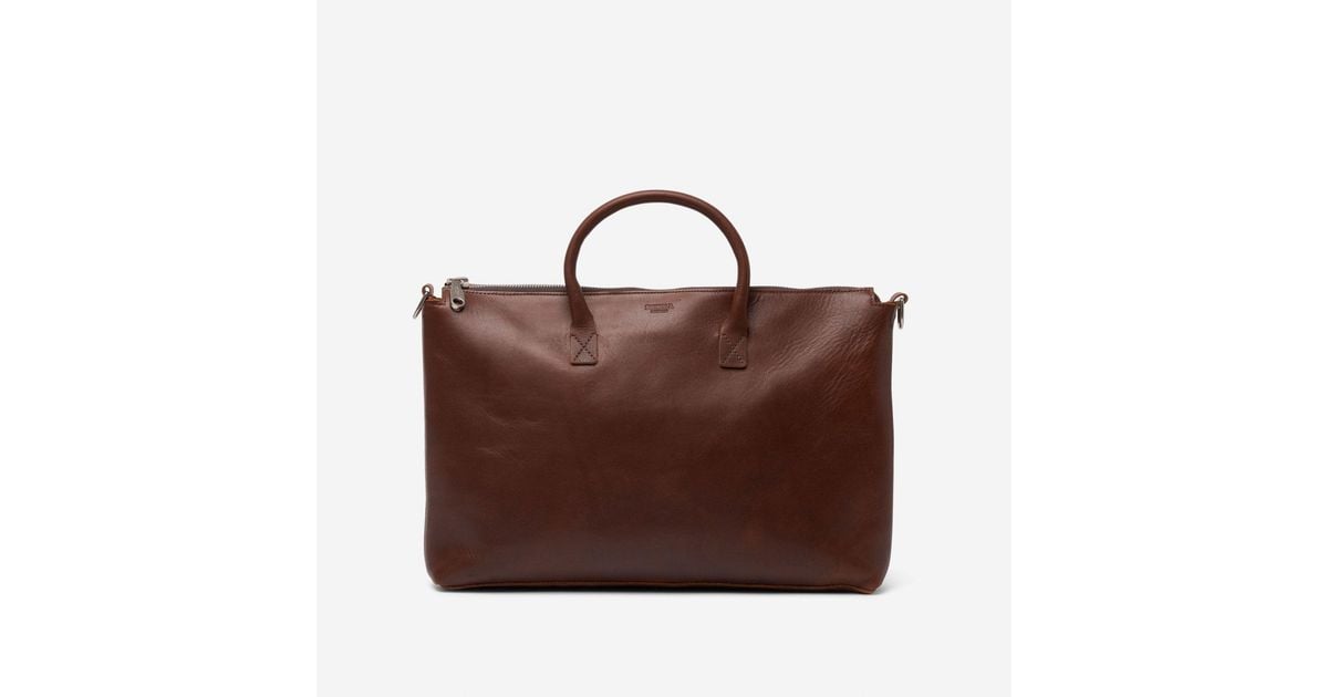 Shinola Utility Usa Heritage Leather Computer Brief 20242041-Br in ...