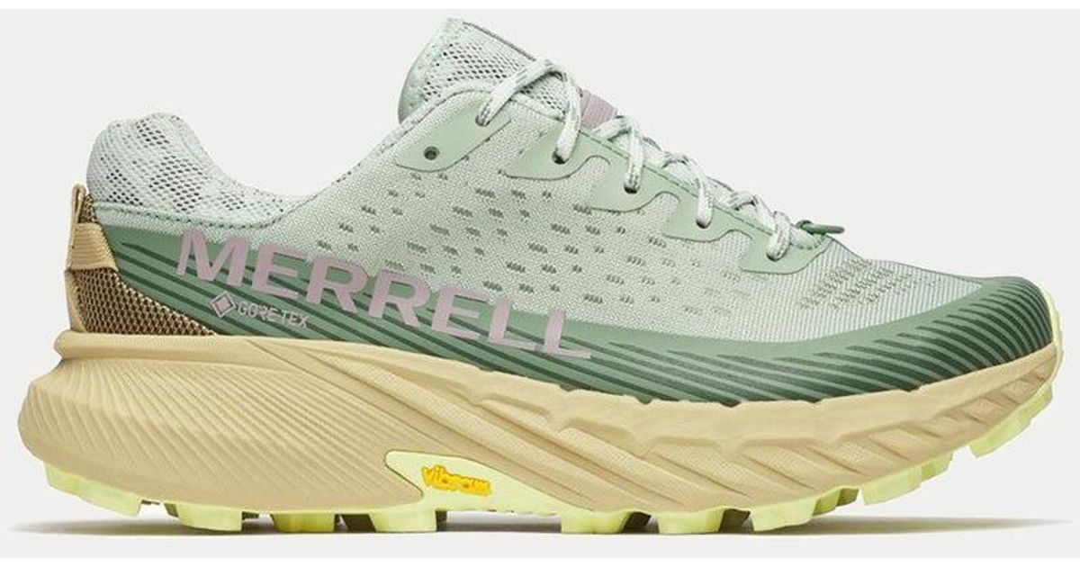 Merrell Women's Agility Peak 5 Gore-tex Trail Shoes in Green | Lyst UK