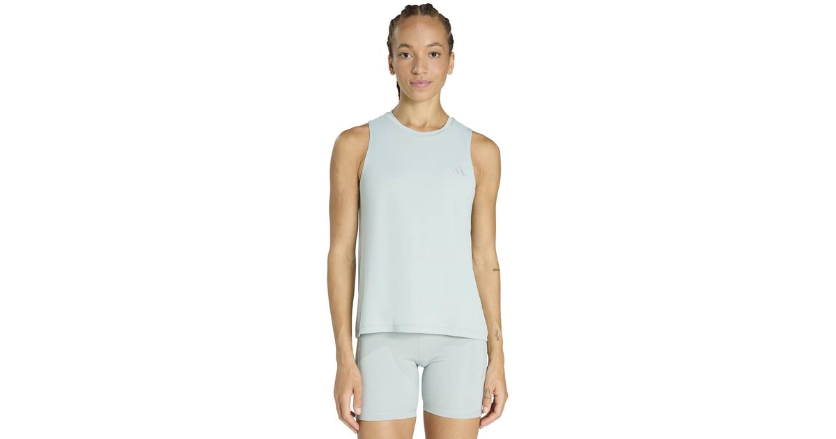 adidas Women's Adi365 Running Essentials Tank Top in Blue | Lyst UK
