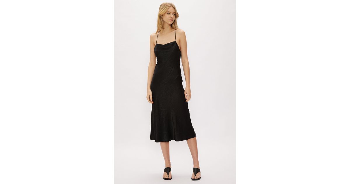 Third Form Crush Bias Slip Dress In Black Lyst Third Form Crush Bias Slip Dress In Black Lyst