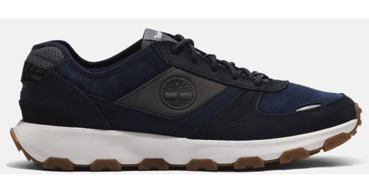Timberland Winsor Park Trainer in Blue for Men | Lyst UK