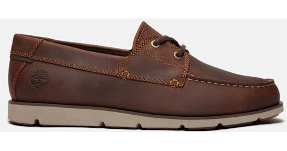 Timberland Grafton Bay Lace-up Shoe For Men In Brown, Man, Brown, Size ...