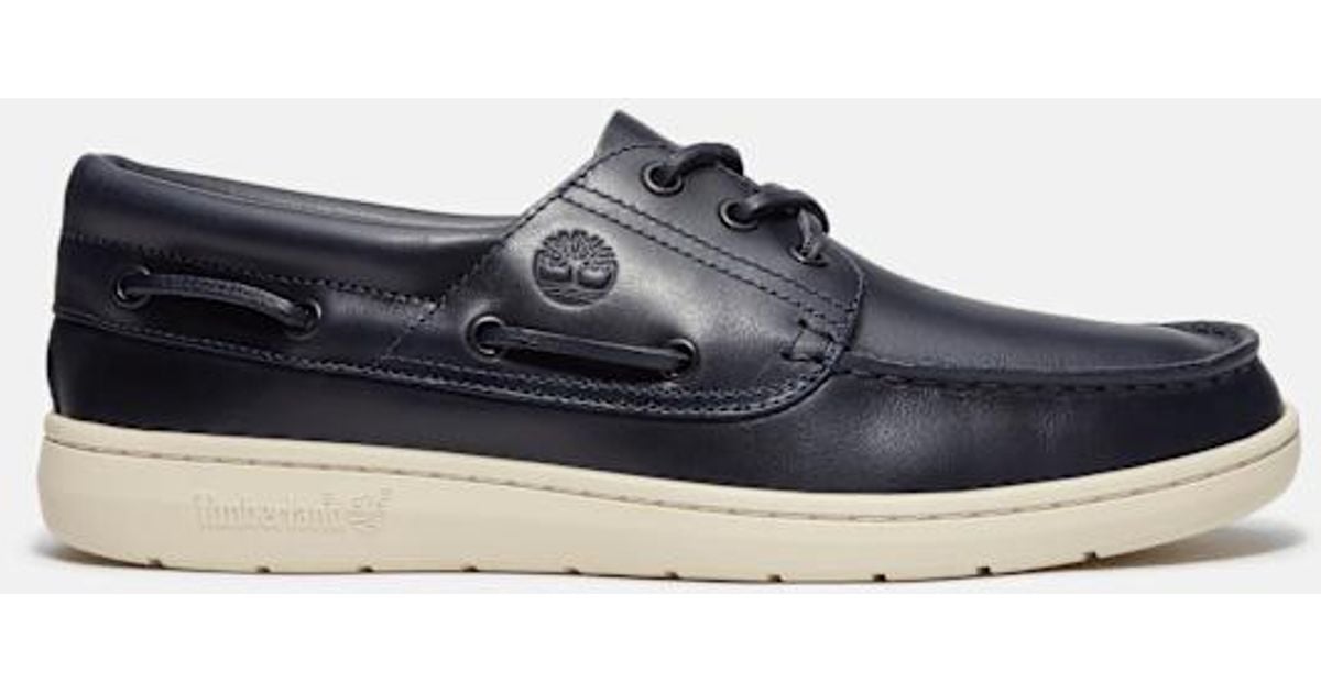 Timberland Portofino Pier Boat Shoe For Men In Dark Blue, Man, Blue ...