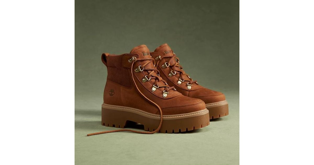 Timberland Stone Street Platform Boot For in Green | Lyst UK