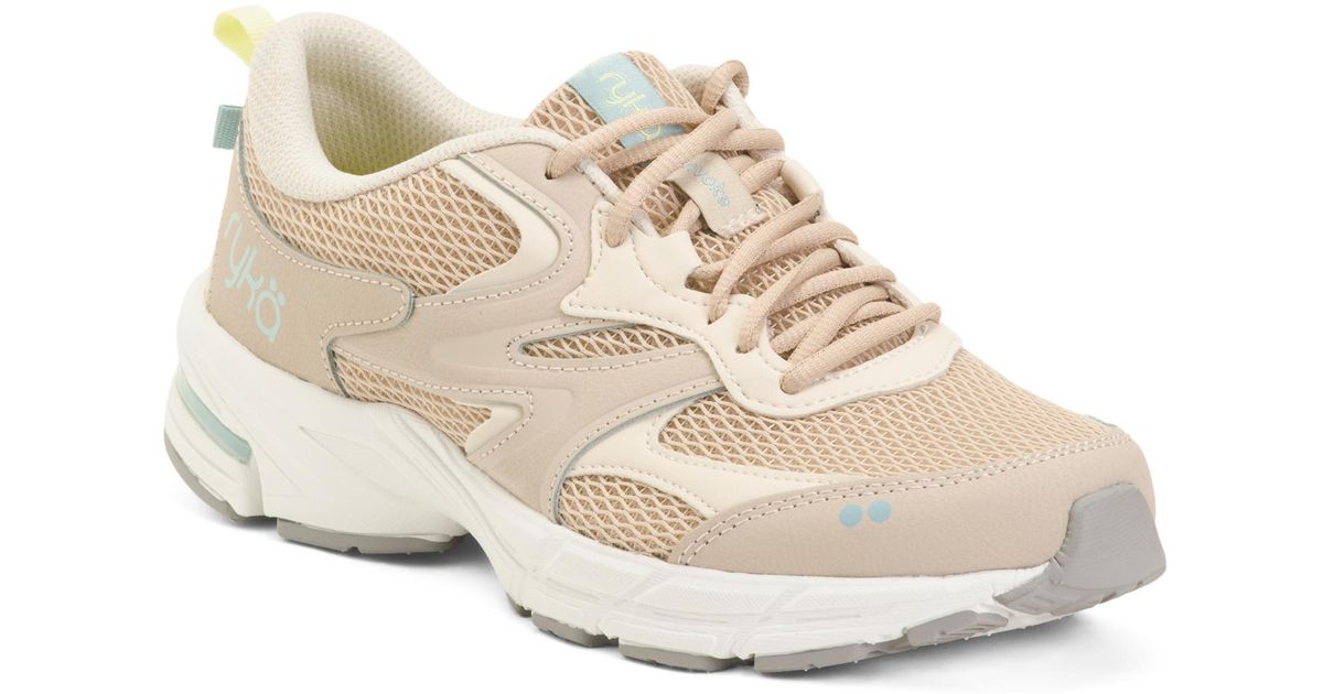 TJ Maxx Invoke Walking Sneakers For Leather in White | Lyst