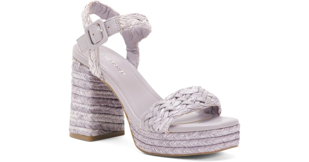 TJ Maxx Seclude Heeled Sandals For in Purple | Lyst