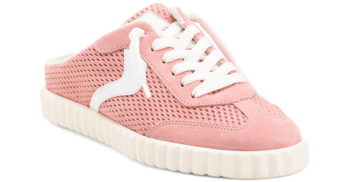TJ Maxx Ines Mule Sneakers For Leather/Suede in Pink | Lyst