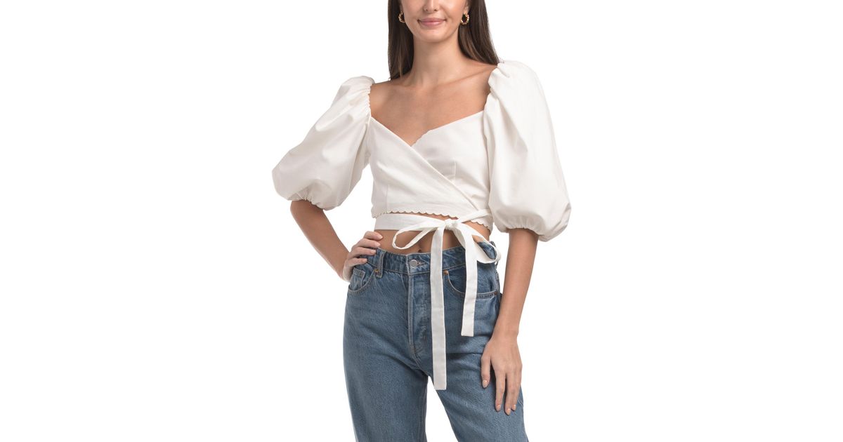 TJ Maxx Piquet Top For Cotton in White | Lyst